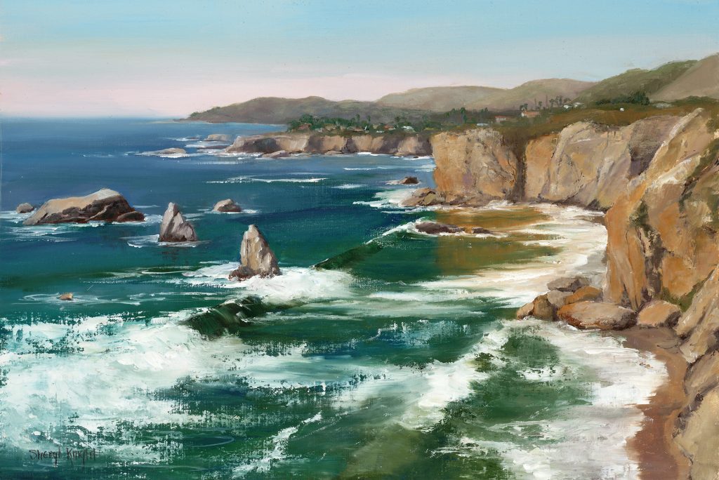Monterey Coastline - Sheryl Knight Fine Art